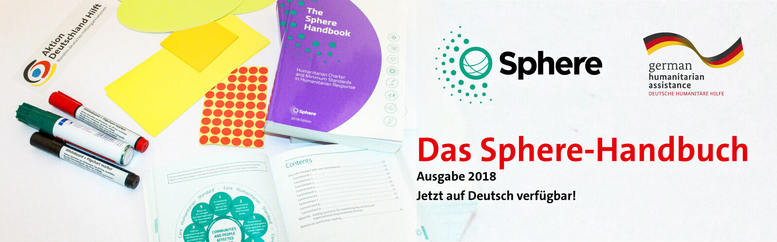 Sphere Handbuch & Sphere Trainings. Aktion Deutschland Hilft