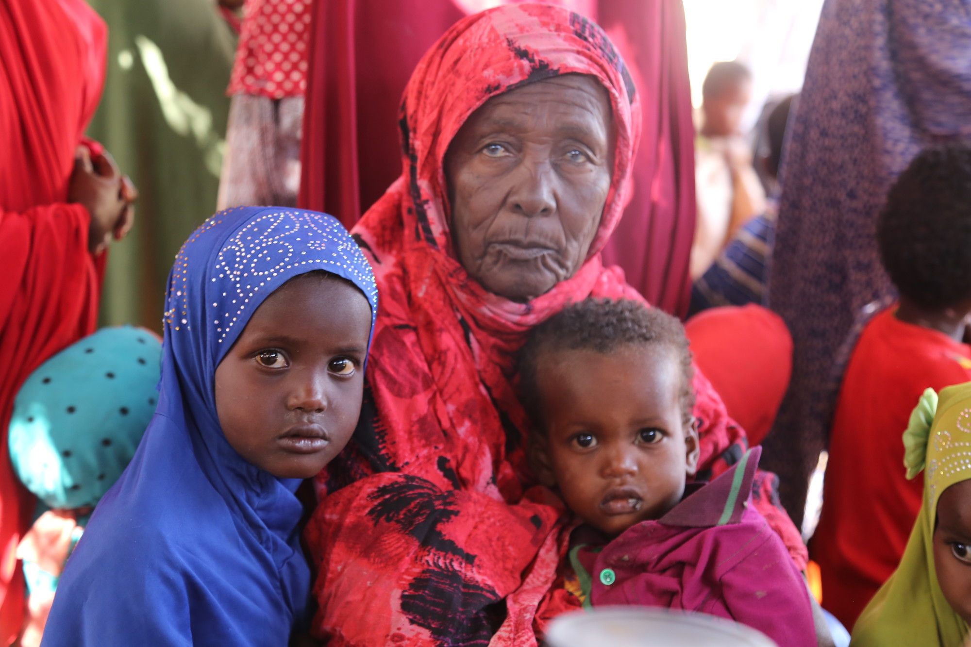 Menschen in Somalia hungern. Aktion Deutschland Hilft